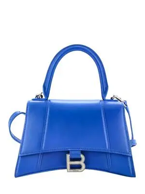 Balenciaga Balenciaga Hourglass Top Handle Bag Blue