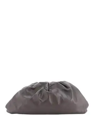 BOTTEGA VENETA The Pouch Leather Clutch Bag