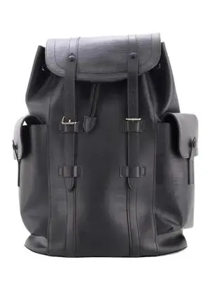 LOUIS VUITTON Christopher Epi Leather Pm Backpack - Black