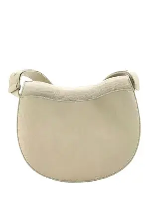 Burberry Rocking Horse Shoulder Bag Leather Medium - Green