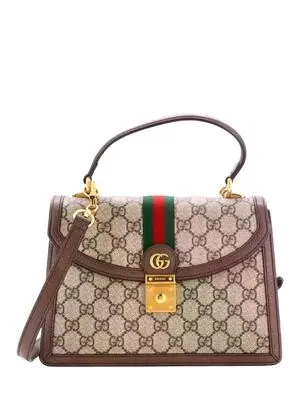 GUCCI Gucci Ophidia Flap Top Handle Bag