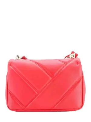 BVLGARI Serpenti Cabochon Messenger Bag - Red