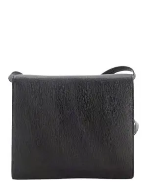 Hermès Hermès Clic Wallet On Strap Chevre Mysore Shoulder Bag Black