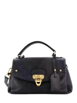 LOUIS VUITTON Monogram Empreinte Leather Bb Satchel - Black