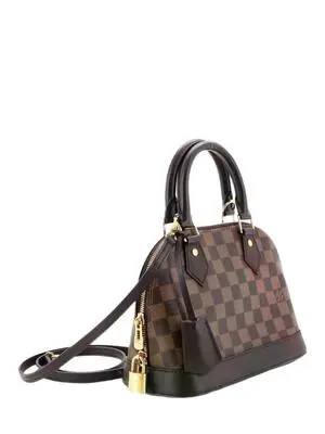 LOUIS VUITTON Alma Damier Bb Shoulder Bag - Brown