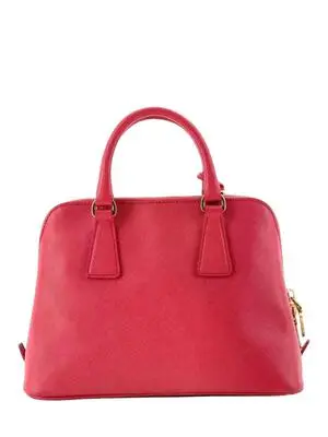 Prada Prada Saffiano Leather Small Satchel Pink