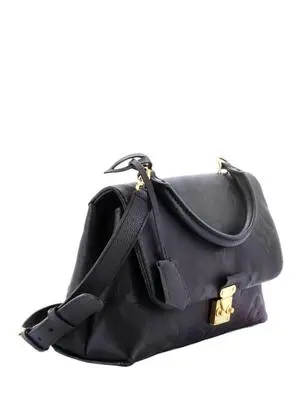 LOUIS VUITTON Madeleine Handbag Monogram Empreinte Giant Mm Satchel - Black