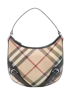 Burberry Nova Check Shoulder Bag - Neutrals