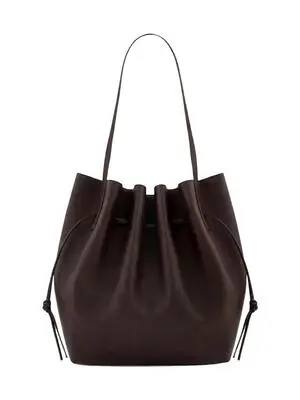 Yuzefi Scallop Tote Bag - Brown