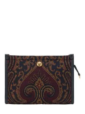 Etro Mini Paisley Pouch Handbag - Multicolor