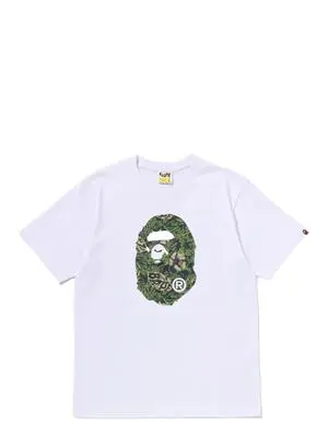 A BATHING APE Resort Ape Head Relaxed Fit T-shirt - White