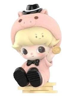 POP MART Dimoo World X Pixar Series Figures Dimoo As Hamm - Multi-color