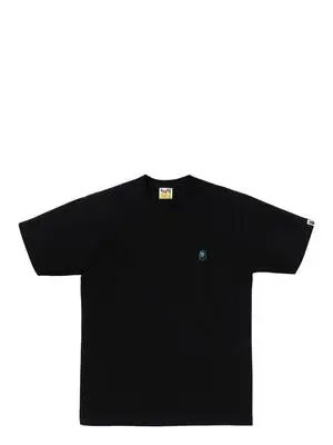 A BATHING APE Ape Ghost One Point T-shirt - Black