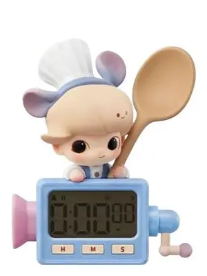 POP MART Dimoo World X Pixar Series Sulley Timer Fridge Magnet - Multi-color