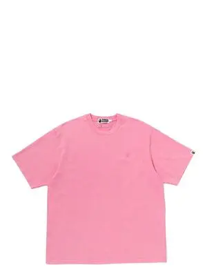 A BATHING APE A Bathing Ape Garment Dyed One Point Relaxed Fit T-shirt 'pink' Pink