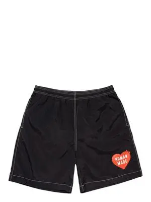 HUMAN MADE Swim Shorts - Black