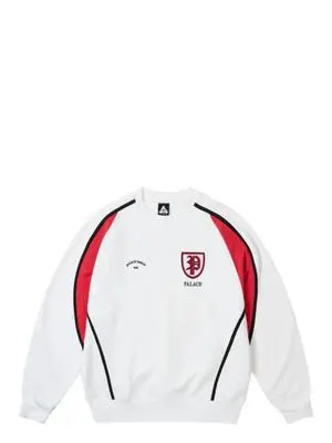 PALACE Palace Scrum Crew Sweatshirt White