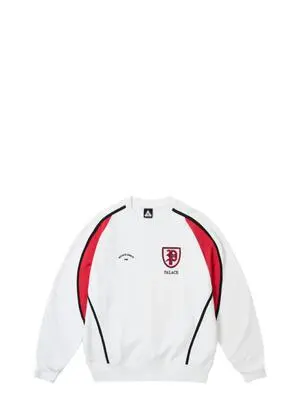 PALACE Scrum Crew Sweatshirt - White