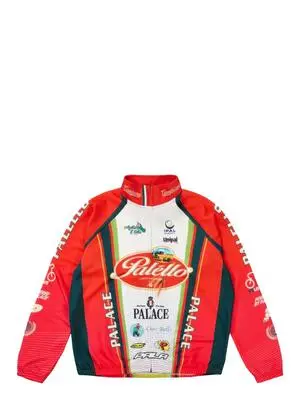 PALACE Palello Cycling Zip Jacket - Red