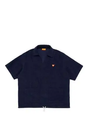 HUMAN MADE Pile Pullover Shirt - Navy