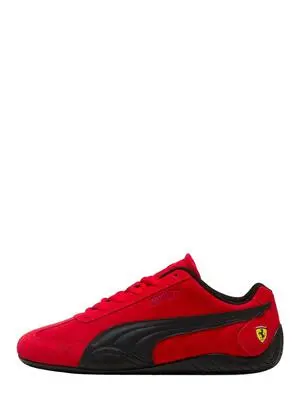 PUMA Scuderia Ferrari Speedcat Rosso Corsa Black Sneakers - Red/black