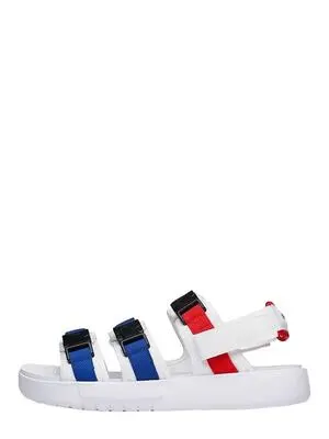 ANTA Life Series Buckle Sandals - White/blue/red