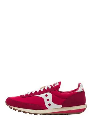 Saucony Saucony Trainer 80 Lace-Up Sneakers Red/white