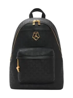 JORDAN Core Monogram Backpack - Black