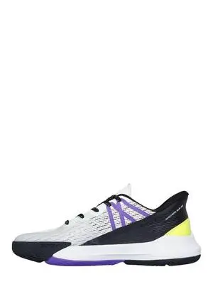 Sketchers Slip-ins Sneakers - White/black/puple