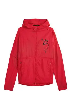 Adidas Y-3 Chito Graphic Running Jacket - Scarlet