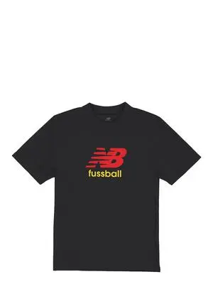 NEW BALANCE Fussball T-shirt Asia Sizing - Black