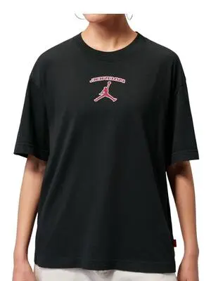 JORDAN Jumpman" Graphic T-shirt - Black
