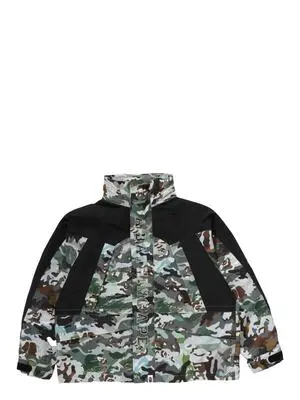 A BATHING APE Hybrid Camouflage Snowboard Jacket - Green