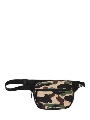 A BATHING APE 1st Camo Packable Waist Bag - Yellow
