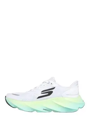 Sketchers Aero Burst Athletic Sneakers - White/lime