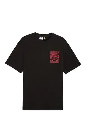 PUMA X Scuderia Ferrari Graphic T-shirt Black - Puma Black