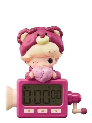 POP MART Dimoo World X Pixar Series Timer Fridge Magnet Lotso - Multi-color