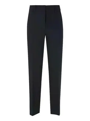Seventy Pressed Crease Belt-loops Trousers - Blue