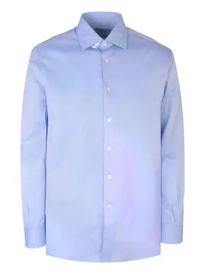 Pal Zileri Cotton Shirt - Blue