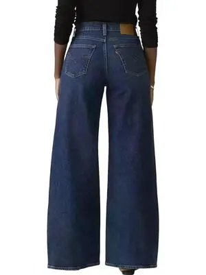 LEVI'S High-rise Wide-leg Jeans - Blue