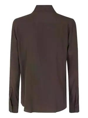 Seventy Long Sleeve Button-up Shirt - Brown