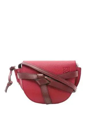 Loewe Loewe Gate Mini Shoulder Bag Red