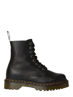 Dr. Martens Pascal Pisa Strapped Leather Boots - Black