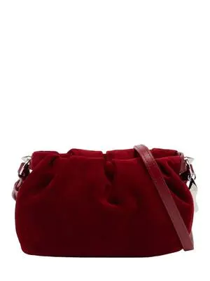 CHRISTIAN LOUBOUTIN Mini Suede Bag - Red