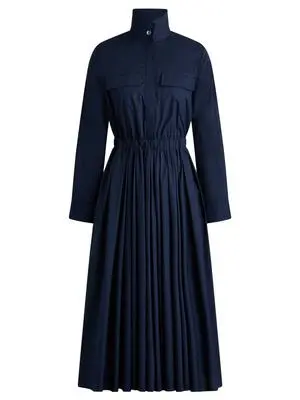 Scanlan Theodore Parachute Cotton Cargo Dress - Navy