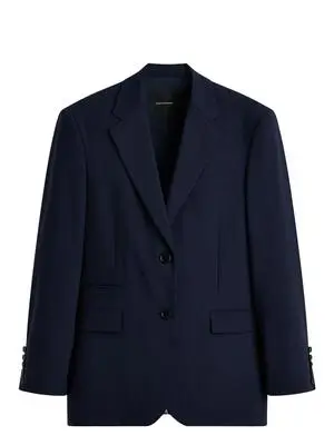 Scanlan Theodore Relaxed Tailored Jacket - Navy