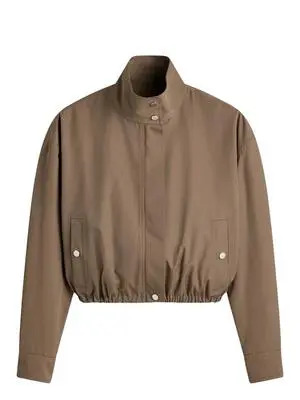 Scanlan Theodore Tech Trench Bomber Jacket Army