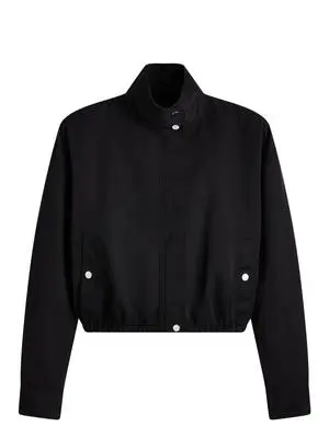 Scanlan Theodore Tech Trench Bomber Jacket Black