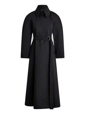 Scanlan Theodore Tech Trench Coat - Black