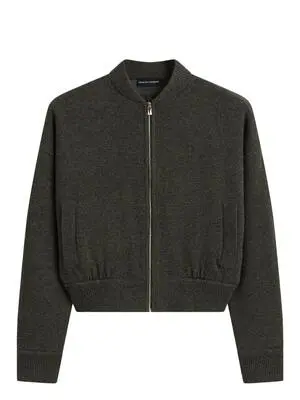 SCANLAN THEODORE Scanlan Theodore Cashmere Wool Crew Bomber